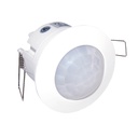 Ceiling mount motion detector recessed 360º 230V LED | Garsaco